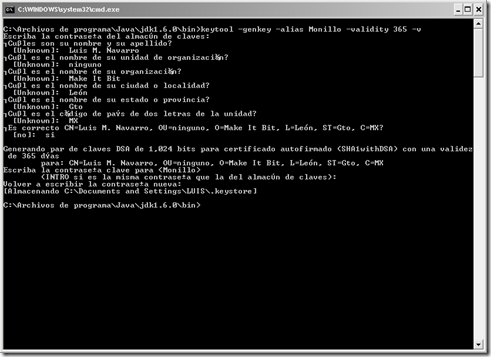 Cómo y por qué firmar los Applets (Java)